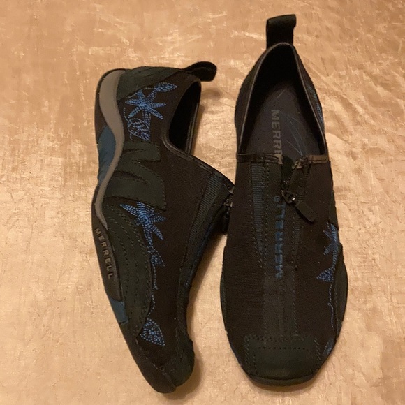 Merrell | Shoes | Merrell Barrado Sport Navy Slip On Zip | Poshmark